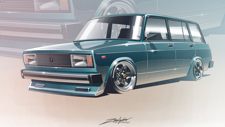 Рисунок ваз 2104 (48 фото) скачать бесплатно