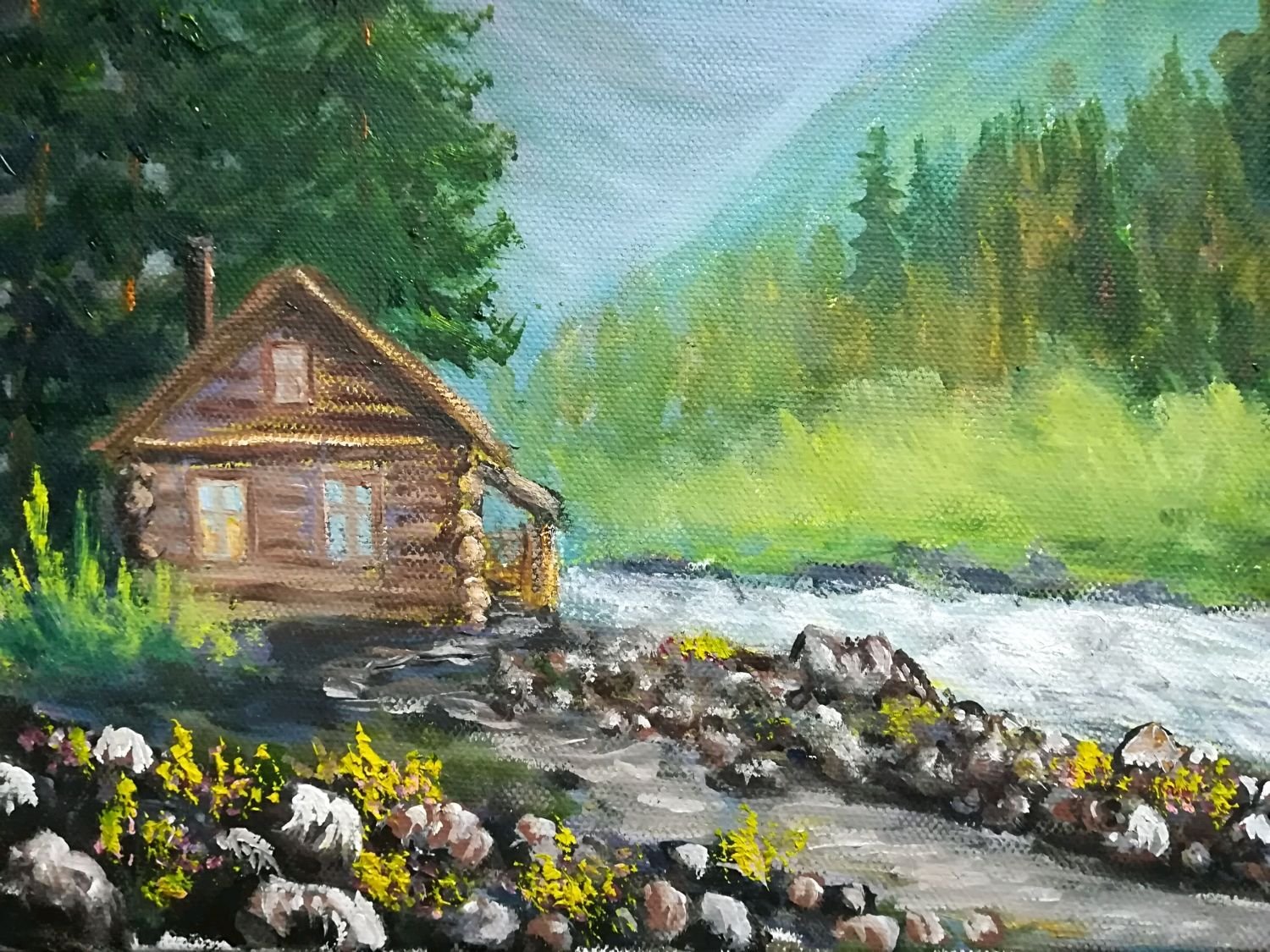Живопись баня (45 фото) скачать бесплатно